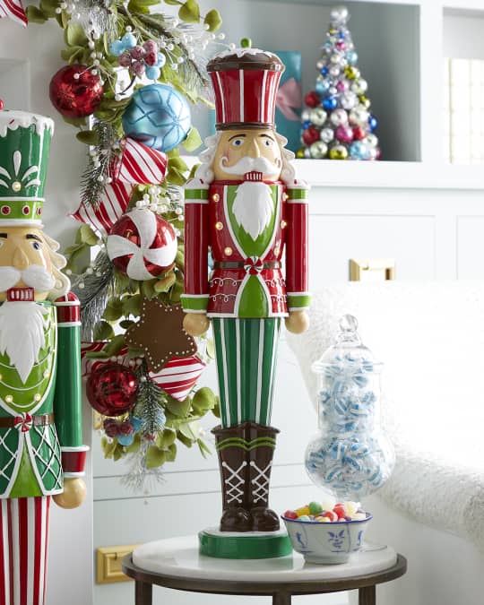 Mark Roberts Christmas Nutcracker with Lights, 27" | Neiman Marcus