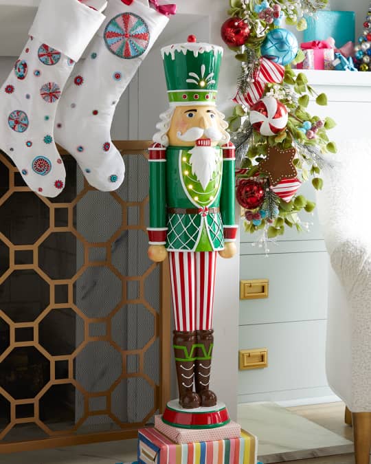 Mark Roberts Christmas Nutcracker With Lights - 37" | Neiman Marcus