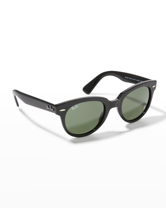 Ray-Ban Men's Round Acetate Sunglasses | Neiman Marcus