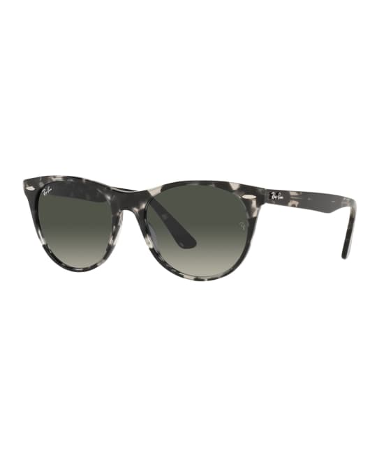 Ray-Ban Round Gradient Acetate Sunglasses | Neiman Marcus