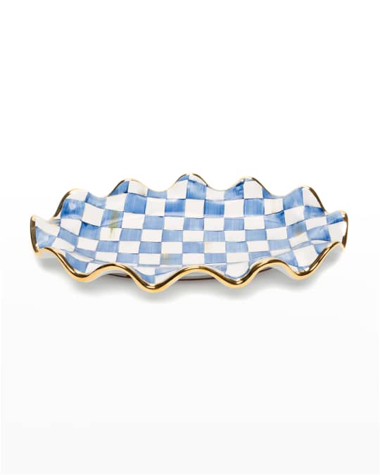 MacKenzie-Childs Royal Check Serving Platter | Neiman Marcus