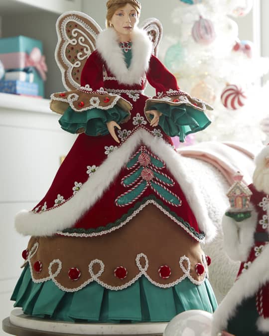 Katherine's Collection Gingerbread Cone Angel | Neiman Marcus