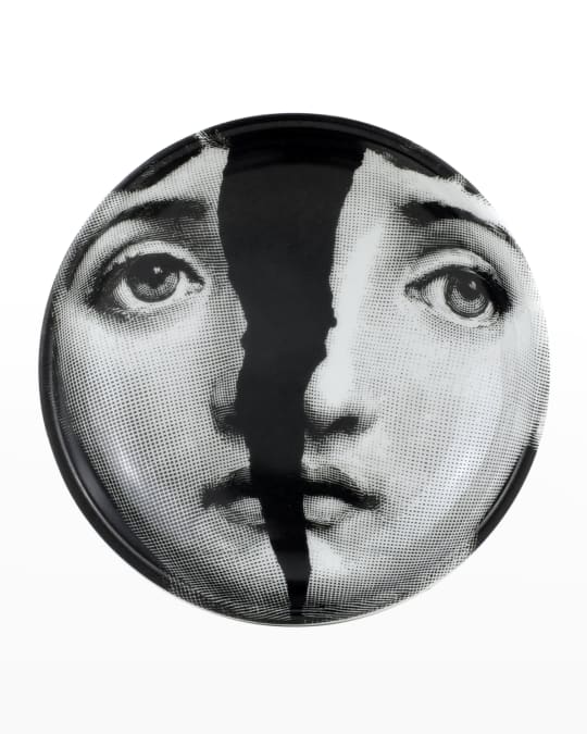 Fornasetti Tema E Variazioni N10 Eye Mask Round Ashtray | Neiman Marcus