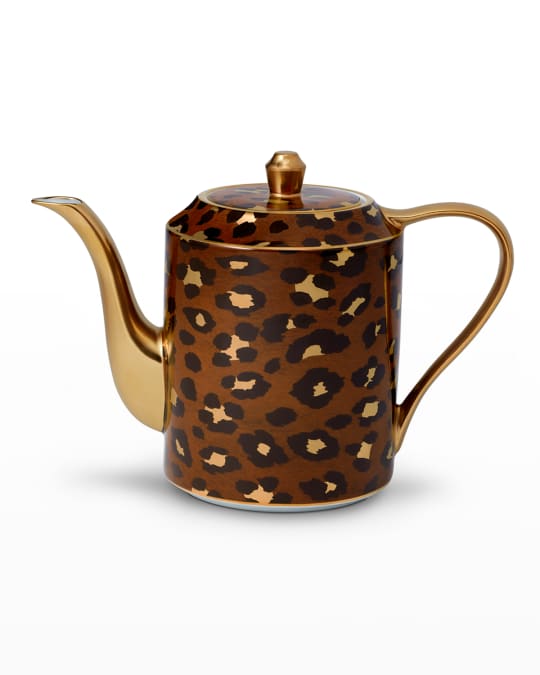 L'Objet Leopard Teapot | Neiman Marcus