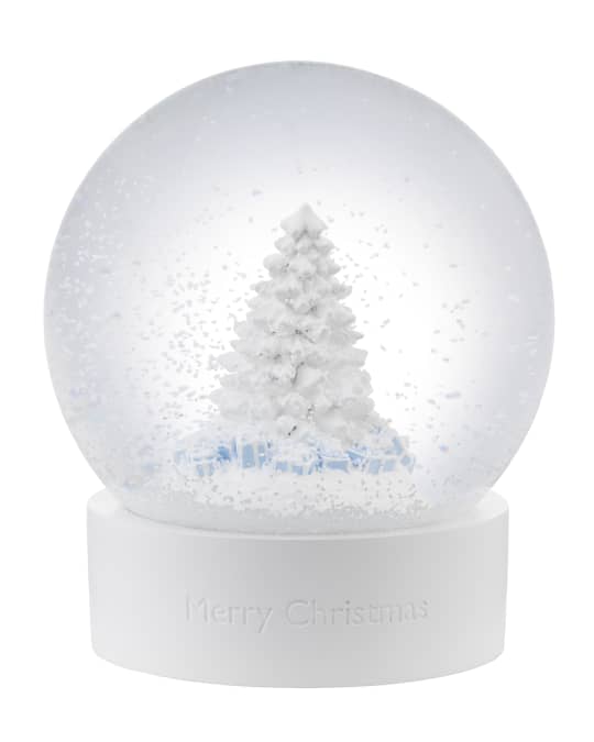 Wedgwood Christmas Tree Snow Globe | Neiman Marcus
