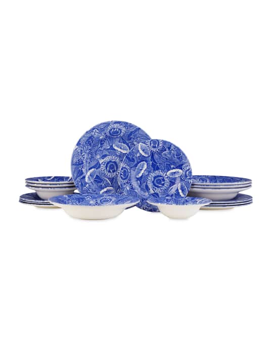 Spode Blue Room Sunflower 16-Piece Dinnerware Set | Neiman Marcus