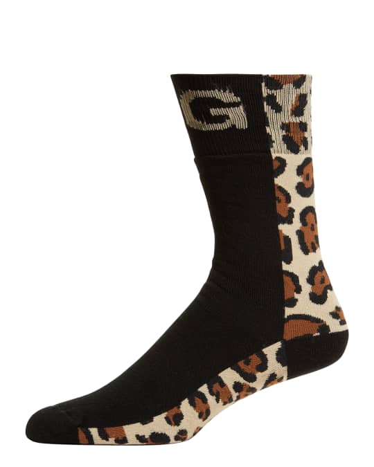 Dolce&Gabbana DG Logo Socks | Neiman Marcus