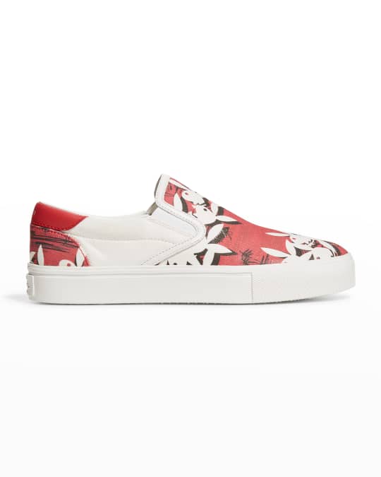 Amiri Men's Playboy Canvas Slip-On Sneakers | Neiman Marcus