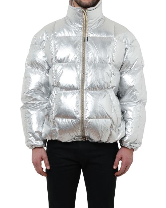 Diesel Men's Wolf Metallic Puffer Jacket | Neiman Marcus