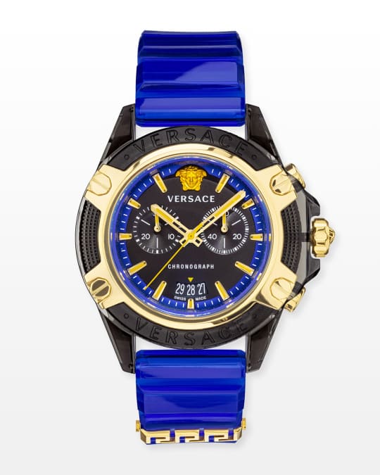 Versace Men's 44Mm Icon Active Silicone Watch | Neiman Marcus