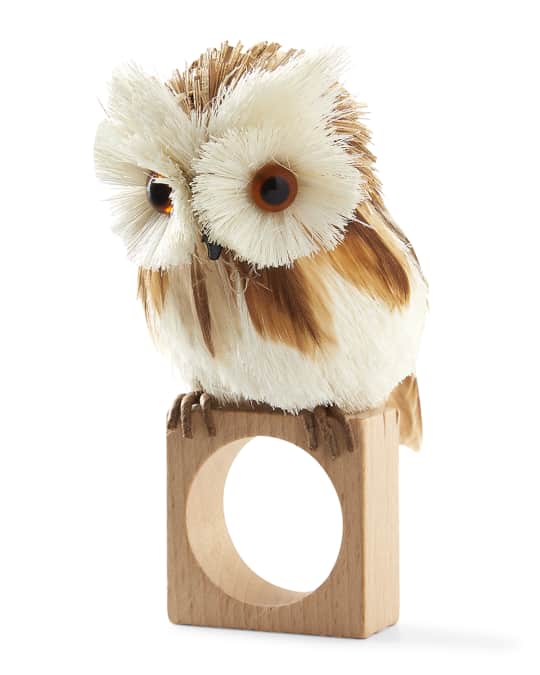 Kim Seybert Hoot Napkin Ring | Neiman Marcus