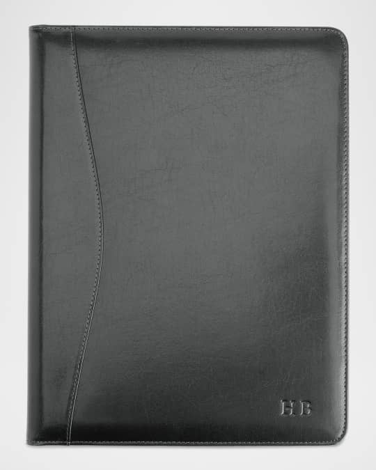 executive portfolio leather