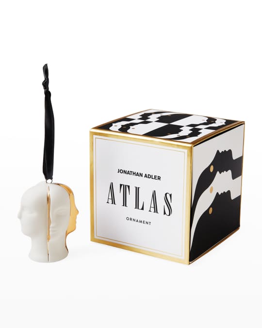 Jonathan Adler Atlas Ornament | Neiman Marcus