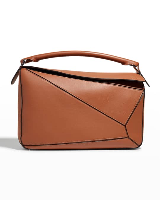 Loewe Men's Puzzle Large Leather Shoulder Bag | Neiman Marcus