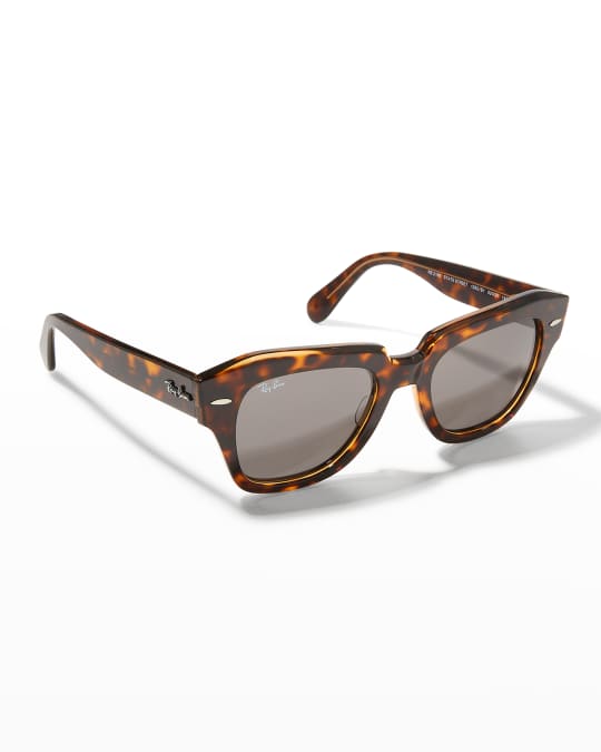 Ray-Ban Men's Square Havana Sunglasses | Neiman Marcus