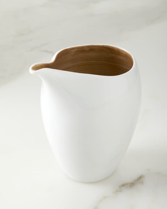Neiman Marcus Brushstroke Gold Creamer | Neiman Marcus