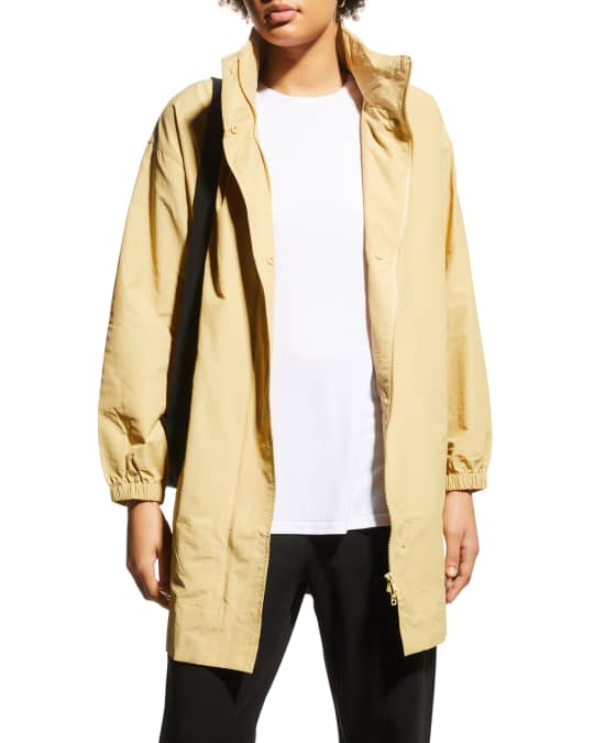 Eileen Fisher Crewneck Long Stretch Jersey Shell | Neiman Marcus