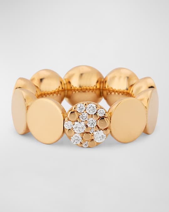 Pasquale Bruni Luce 18K Red Gold Diamond Ring | Neiman Marcus