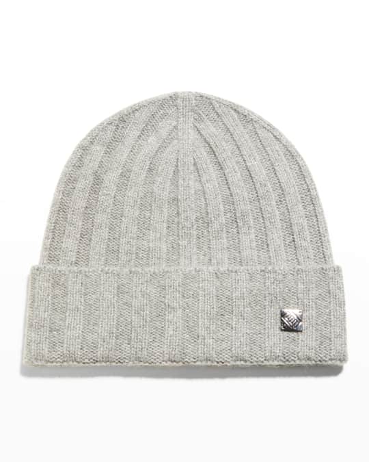 Eton Men's Ribbed Cashmere Beanie Hat | Neiman Marcus