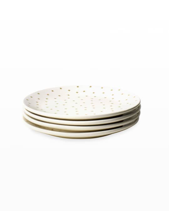 Coton Colors Gold Star Dinner Plates, Set Of 4 | Neiman Marcus