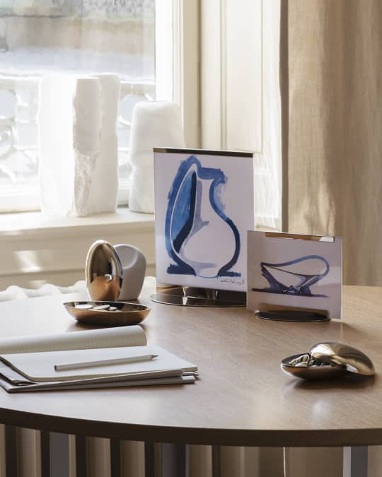 Georg Jensen Sky Box Stainless Steel Low Decorative Box | Neiman Marcus