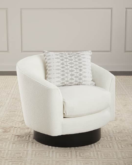 Bernhardt Interiors Camino Swivel Chair | Neiman Marcus