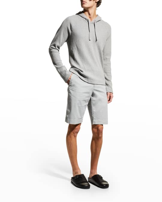 UGG Men's Huck Waffle Thermal Hoodie | Neiman Marcus