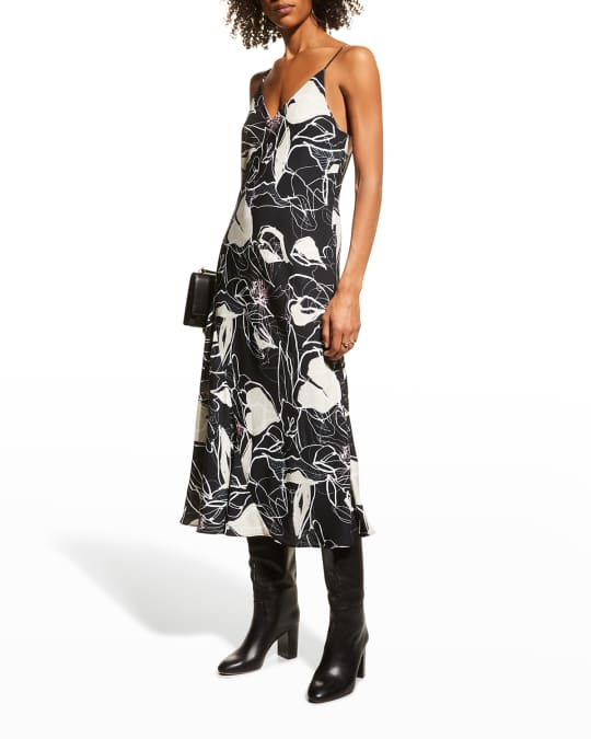 Natori Hana Fluid Crepe Slip Dress | Neiman Marcus