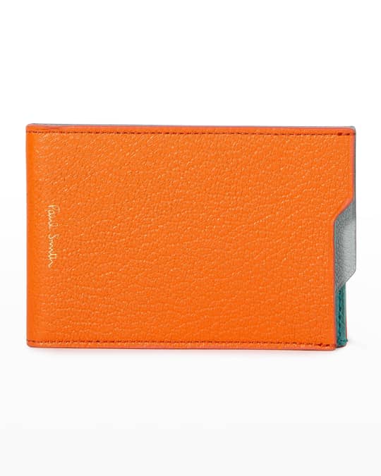Paul Smith Men's Colorblock Multi-Pocket Wallet | Neiman Marcus