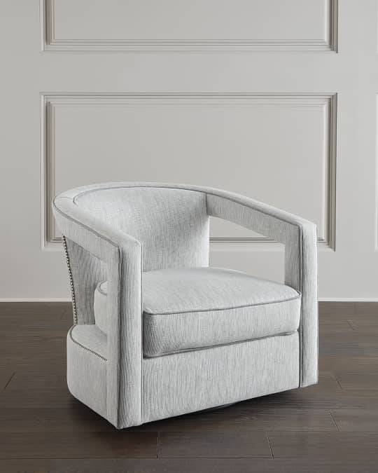 Bernhardt Interiors Alana Swivel Chair | Neiman Marcus