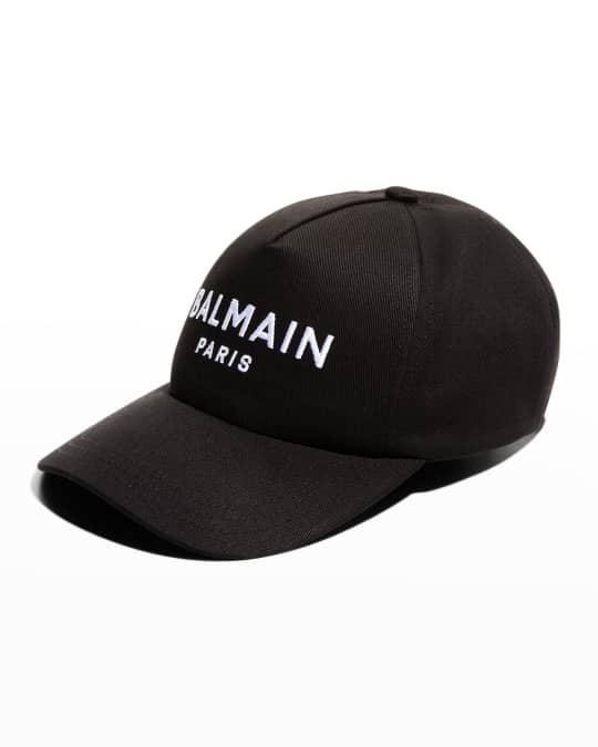 Balmain Logo Embroidered Baseball Cap | Neiman Marcus