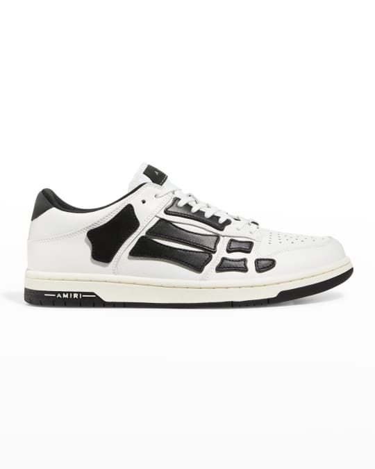 Amiri Men's Skeleton Leather Low-Top Sneakers | Neiman Marcus
