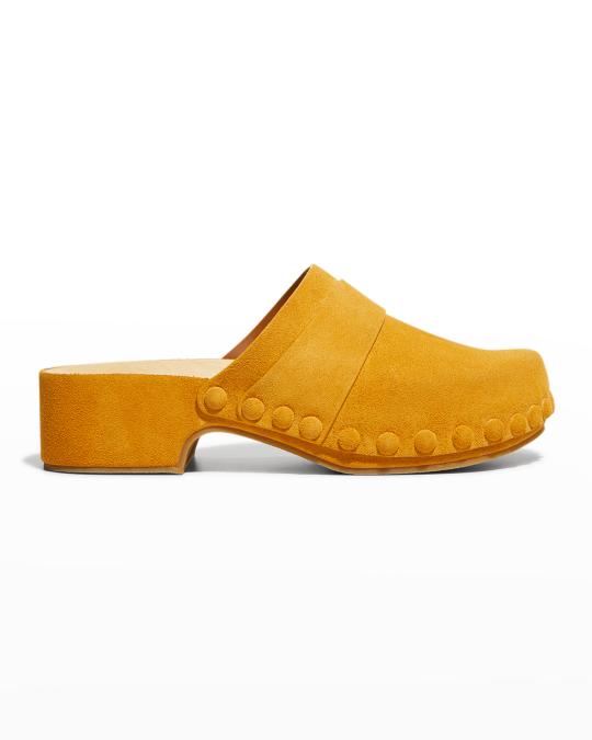 Chloe Joy Suede Clogs