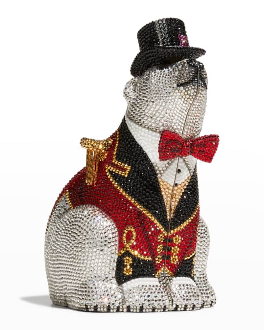 Judith Leiber Couture Ring Master Polar Bear Clutch Bag | Neiman Marcus
