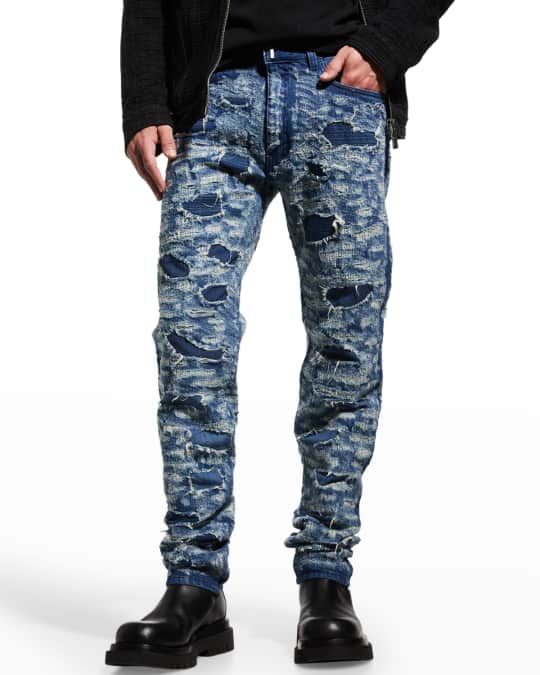 givenchy pattern jeans