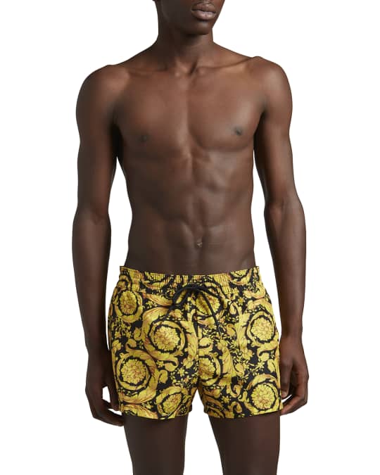 Versace Men's Barocco 1992 Swim Shorts | Neiman Marcus