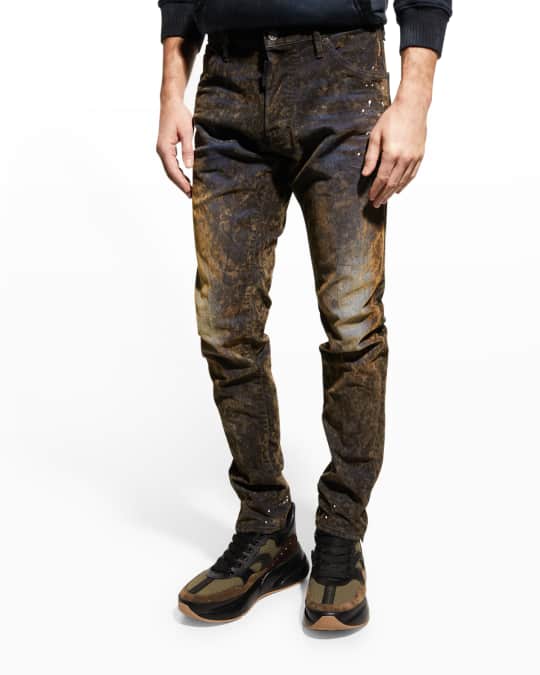 Dsquared2 Men's Cool Guy Rusted Brushed Jeans | Neiman Marcus