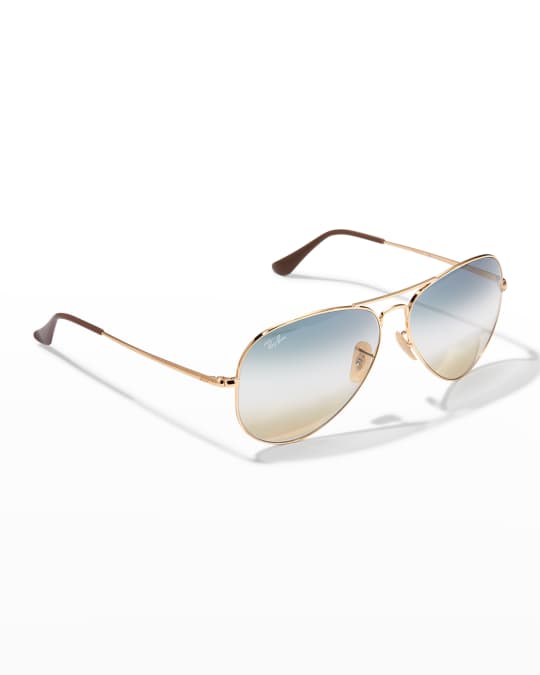 Ray-Ban Men's Metal Aviator Sunglasses | Neiman Marcus