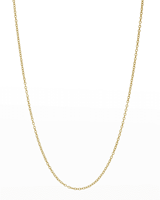 DRU. Small Rolo Chain Necklace, 16"L | Neiman Marcus