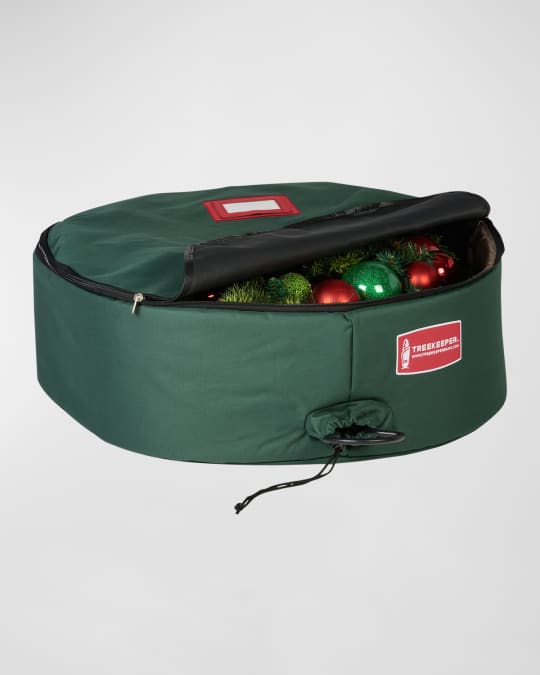 TreeKeeper 60 in. Padded Christmas Wreath Storage Container | Neiman Marcus