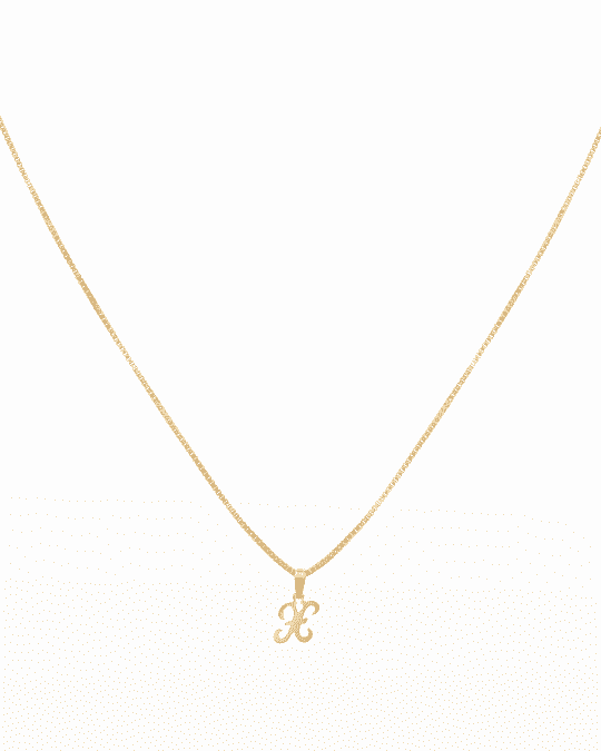 KOZAKH Meredith Box Necklace, X | Neiman Marcus