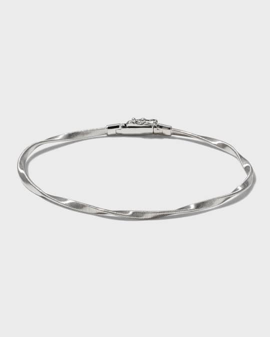 Marco Bicego Marrakech White Gold Bangle Bracelet | Neiman Marcus