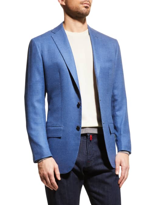 Kiton Men's Three-Button Blazer | Neiman Marcus