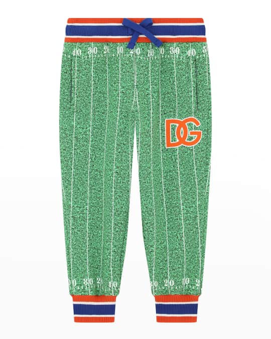 Dolce&Gabbana Kid's Football DG Logo Jogger Pants, Size 8-12 | Neiman ...