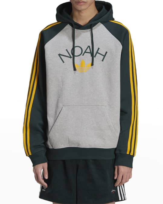 Adidas Men's Noah Colorblock Logo Hoodie | Neiman Marcus