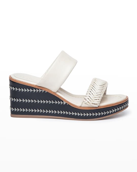 Bernardo Kenzie Wedge Slide Sandals | Neiman Marcus