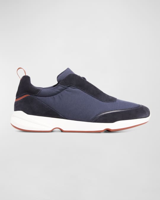 Loro Piana Men's Modular Walk Wind Trainer Sneakers | Neiman Marcus