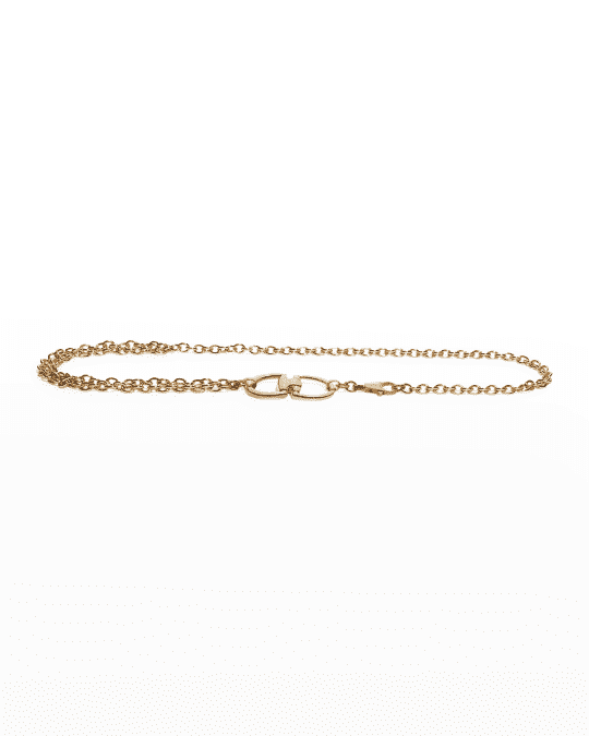 Streets Ahead Golden Chain Belt | Neiman Marcus