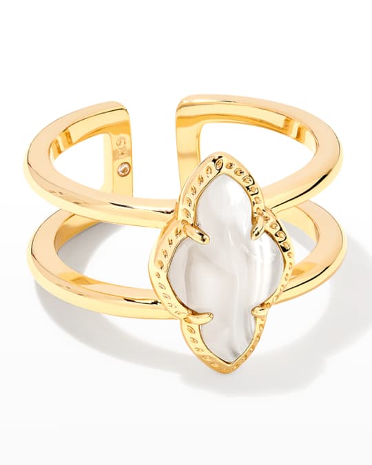 Kendra Scott Abbie Double Band Ring | Neiman Marcus