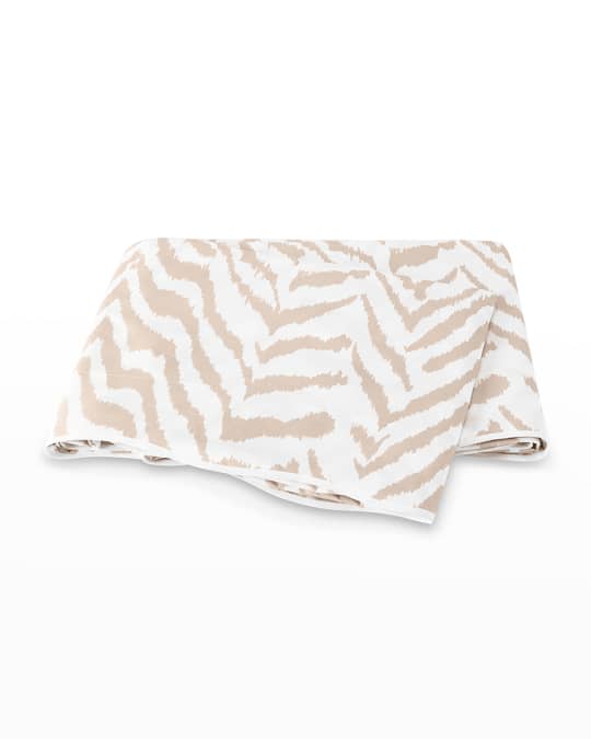 Matouk Schumacher Quincy Flat Sheet, FULL-QUEEN | Neiman Marcus